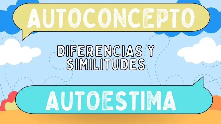 Diferencias entre autoconcepto y autoestima