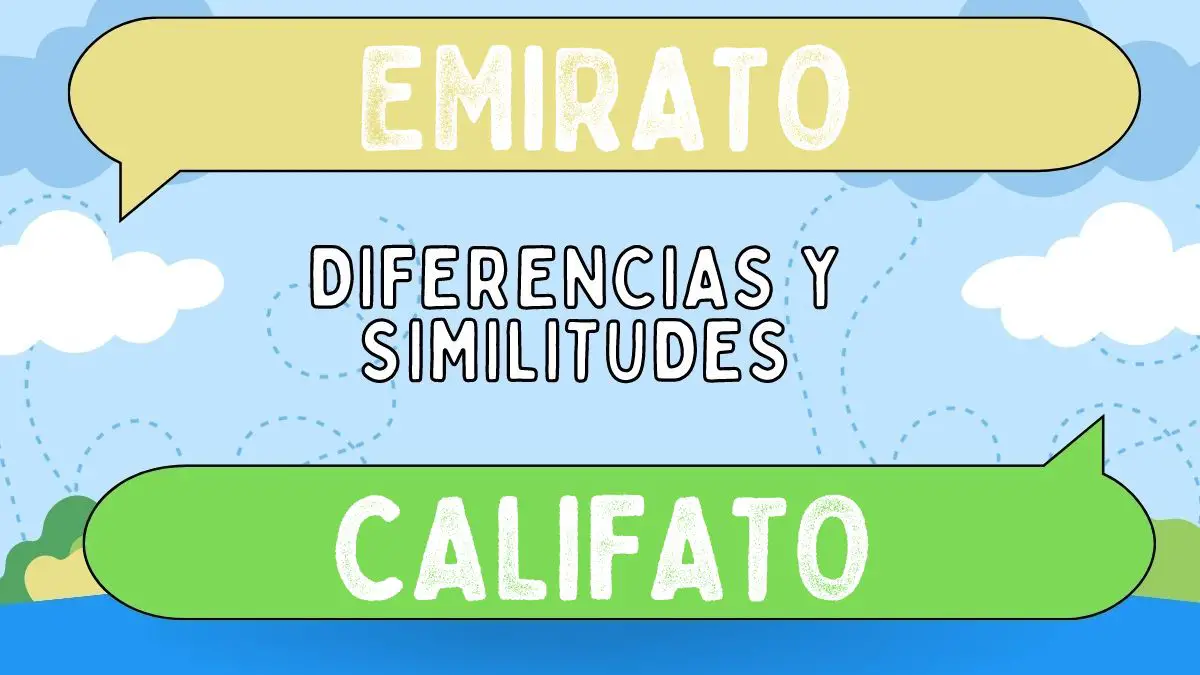Diferencias entre emirato y califato