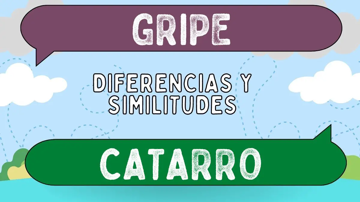 Diferencias entre gripe y catarro
