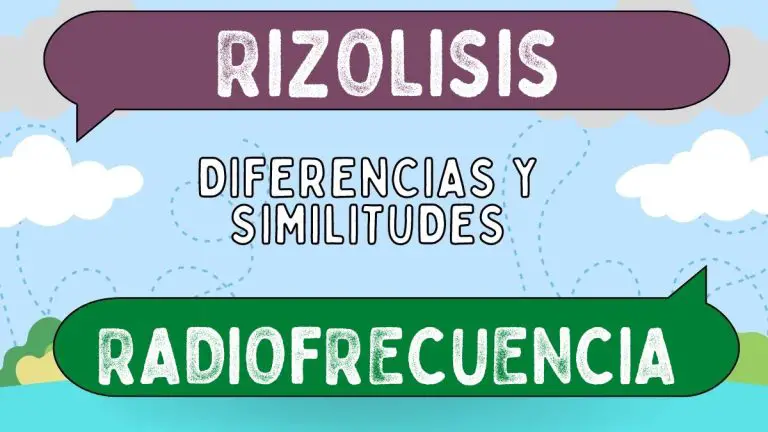 Diferencias entre rizolisis y radiofrecuencia